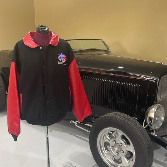 VP Racing | Jackets & Coats | Vp Racing Fuels Leather And Wool Jacket ...